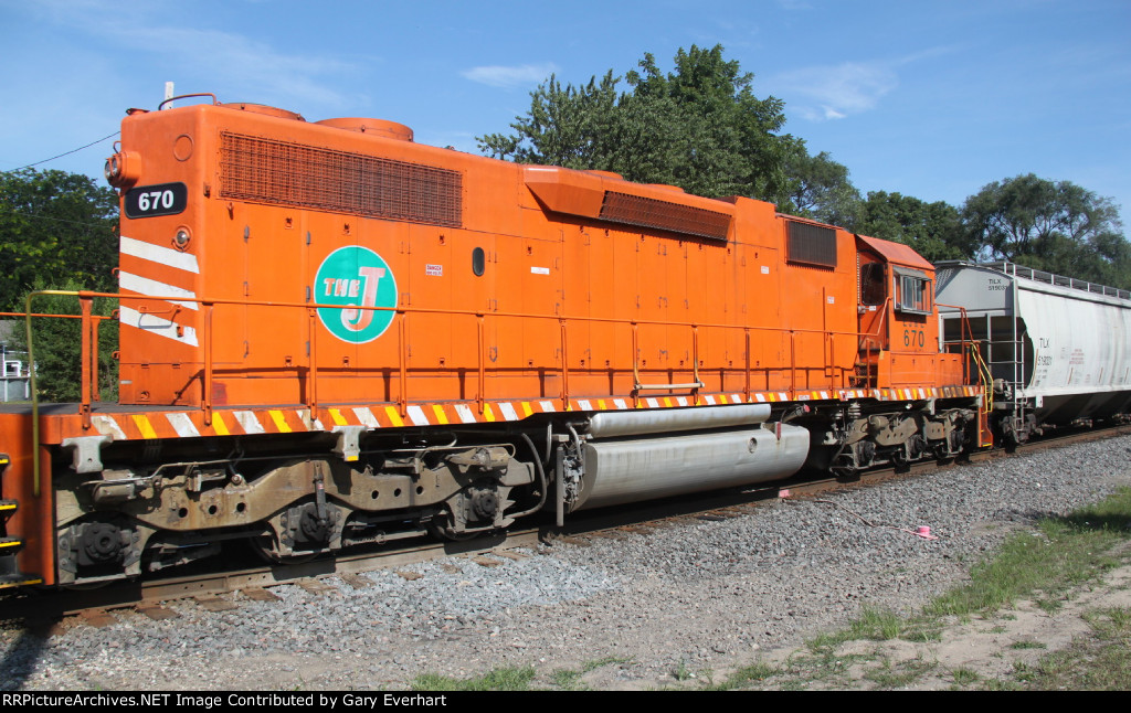 EJE 670 - Elgin, Joliet & Eastern